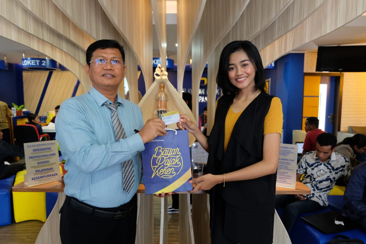 Putri Pariwisata NTT 2019 Daftar sebagai Wajib Pajak | Direktorat Jenderal Pajak